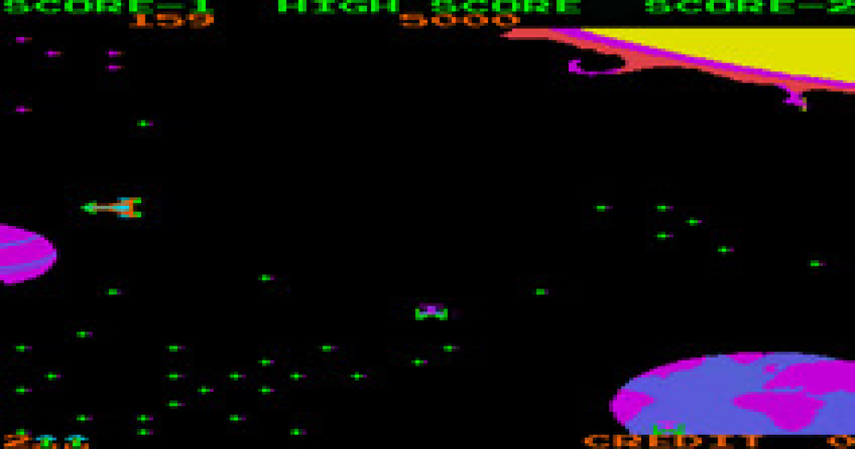 Azurian Attack emulator for Arcade / Mame