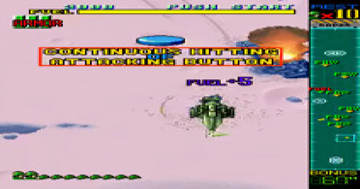 Desert War - Wangan Sensou emulator for Arcade / Mame