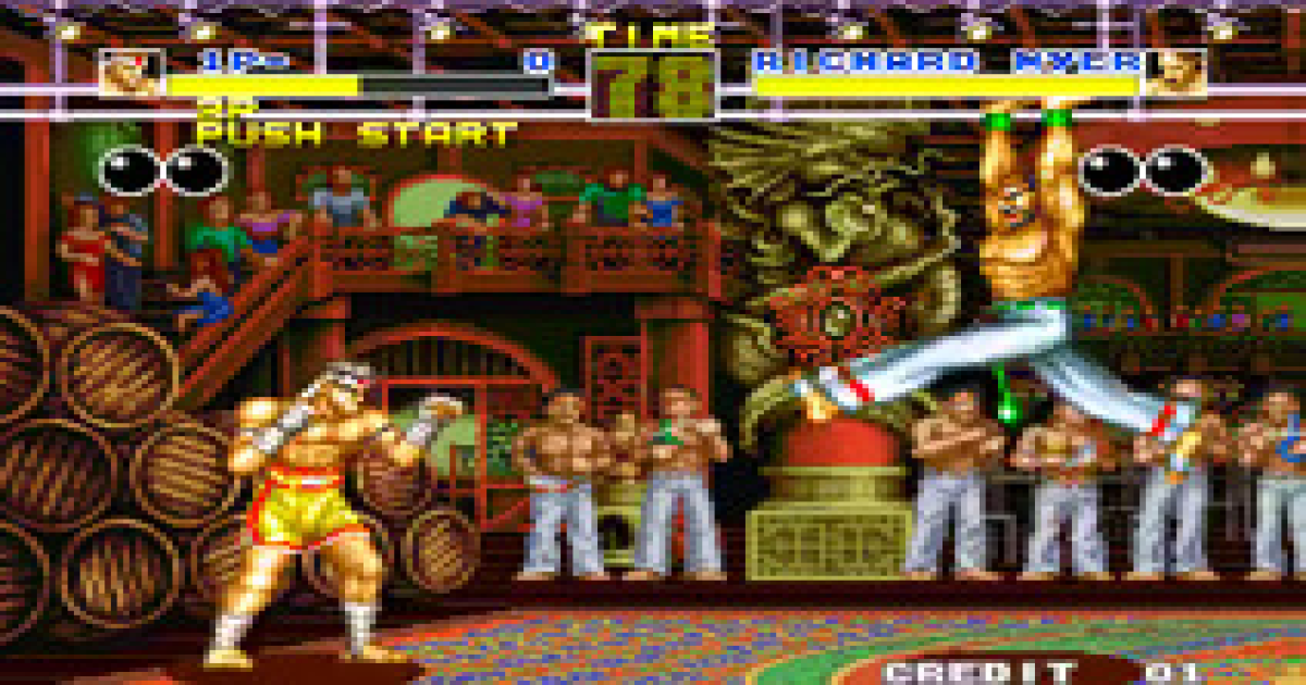 Fatal Fury - King of Fighters - Garou Densetsu - Shukumei no Tatakai emulator for Arcade / Mame