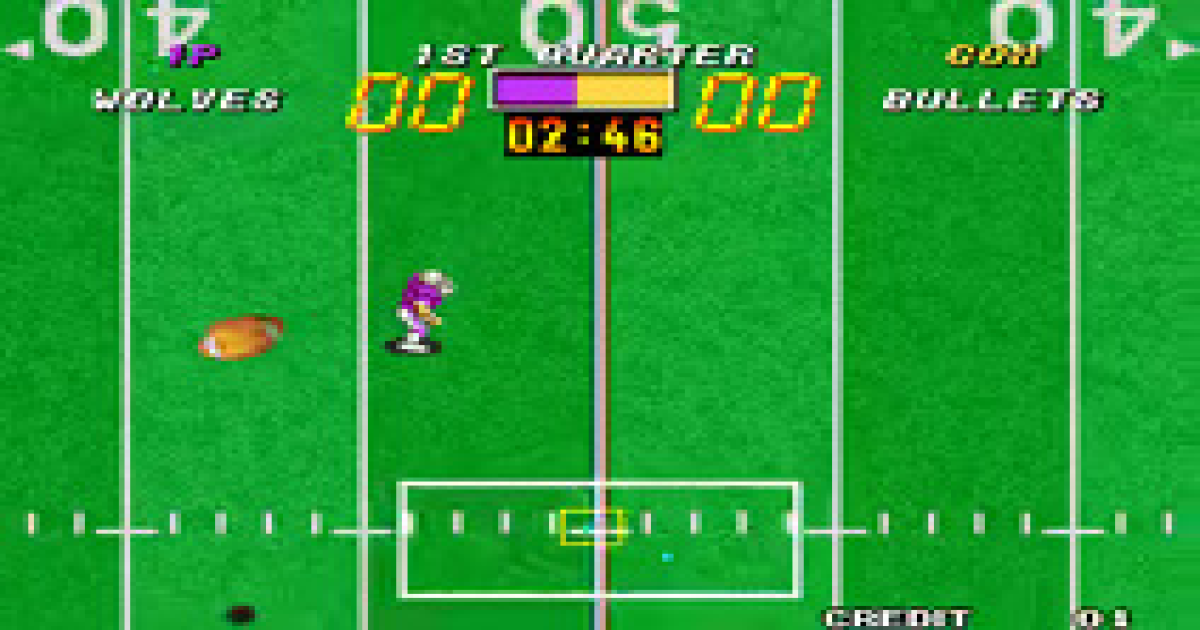 Football Frenzy emulator for Arcade / Mame