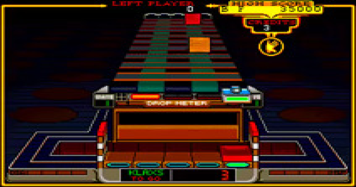 Klax (set 1) emulator for Arcade / Mame