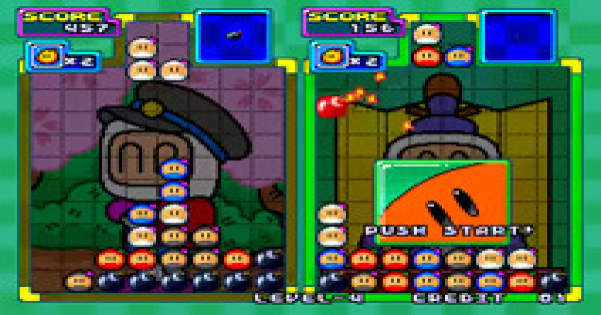 Panic Bomber emulator for Arcade / Mame