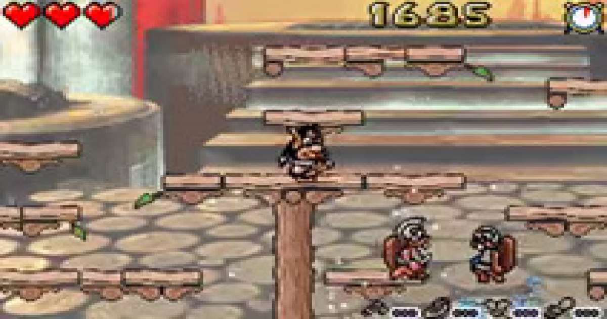 Hugo - The Evil Mirror Advance (U) (M3) emulator for GameBoy Advance