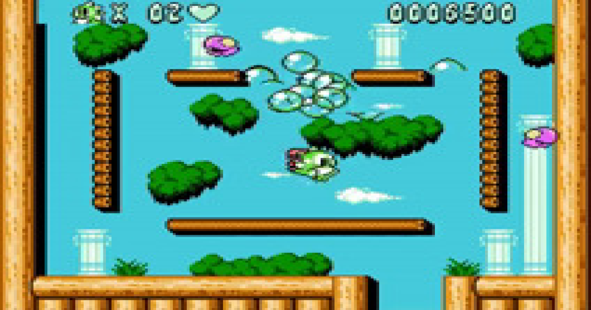 Bubble Bobble Part 2 U Emulator For Nintendo Famicom 9821