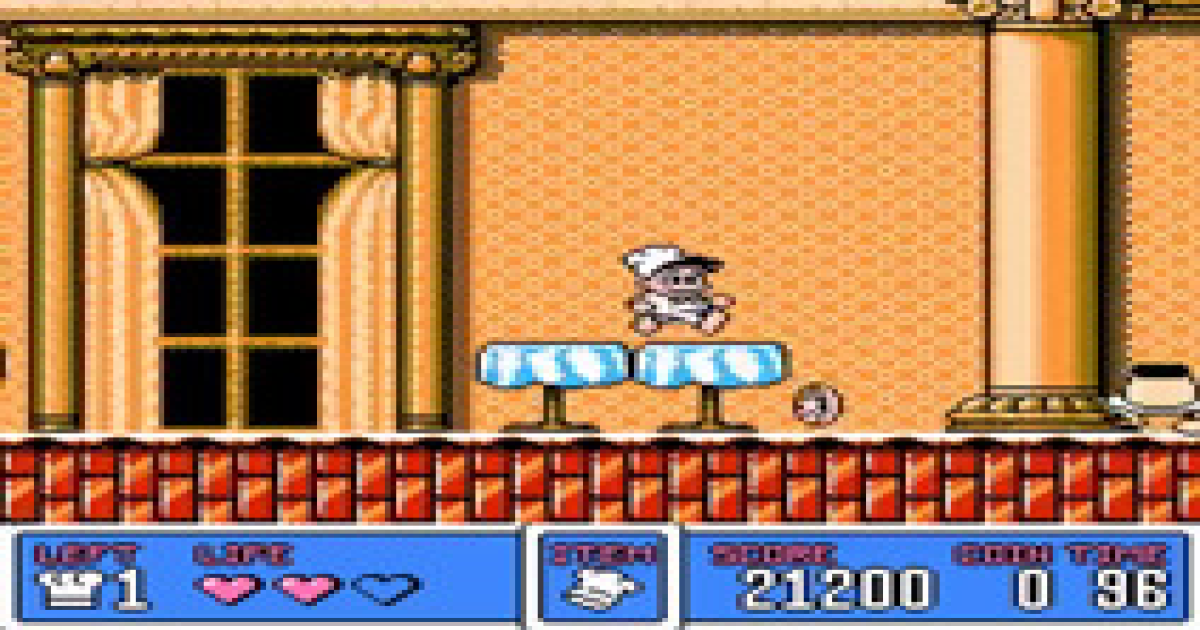 Panic Restaurant (E) emulator for Nintendo / Famicom