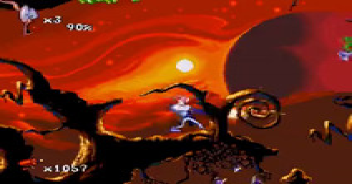 Earthworm Jim 2 (Europe) emulator for Sega Mega Drive / Genesis