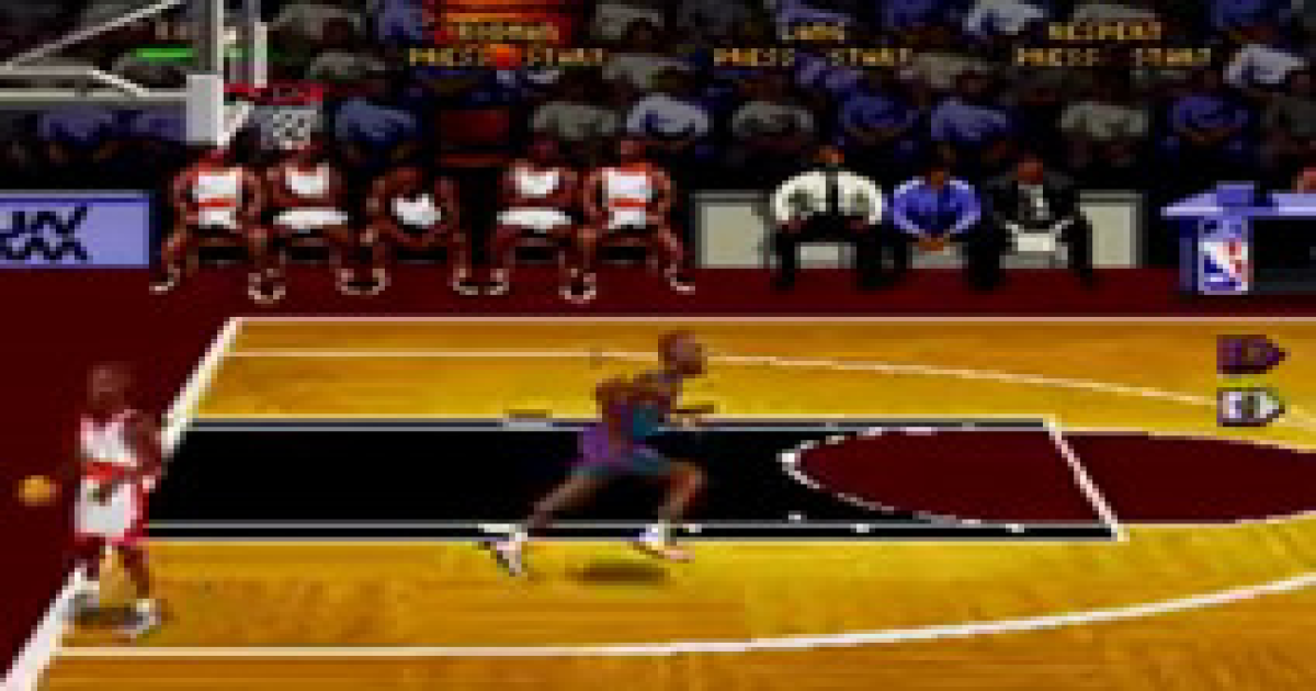 NBA Hang Time (Europe) emulator for Sega Mega Drive / Genesis