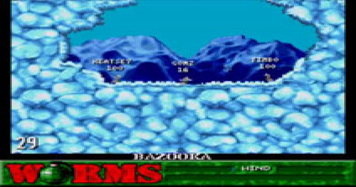 Worms (Europe) emulator for Sega Mega Drive / Genesis