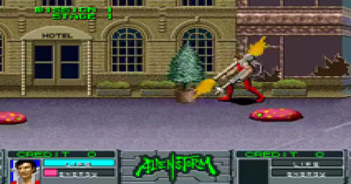 Alien Storm emulator for Arcade / Mame