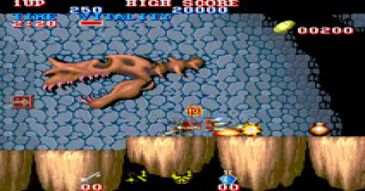 Black Tiger emulator for Arcade / Mame