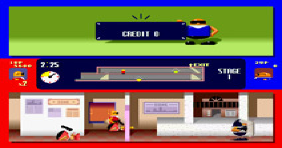 Bonanza Bros emulator for Arcade / Mame