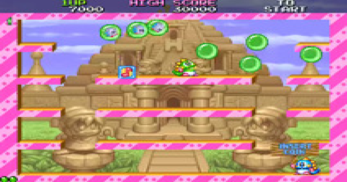 Bubble Bobble 2 (World) emulator for Arcade / Mame