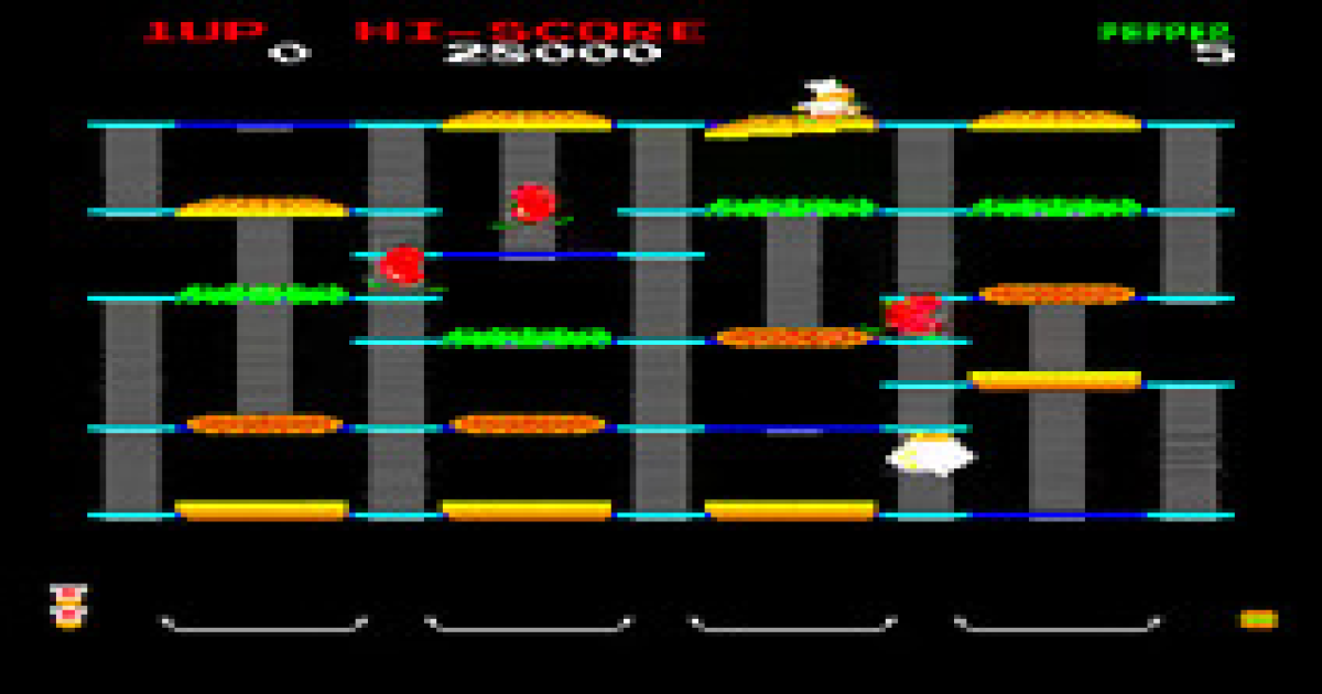 Cassette: Burger Time emulator for Arcade / Mame