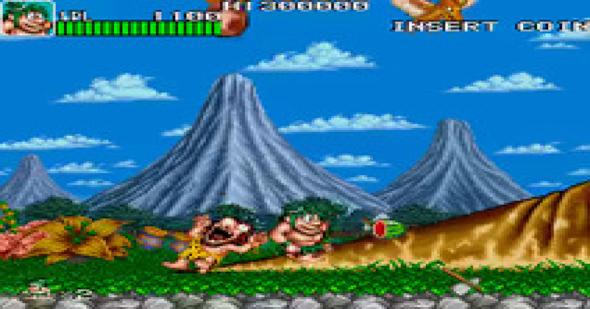 Caveman Ninja (World revision 3) emulator for Arcade / Mame