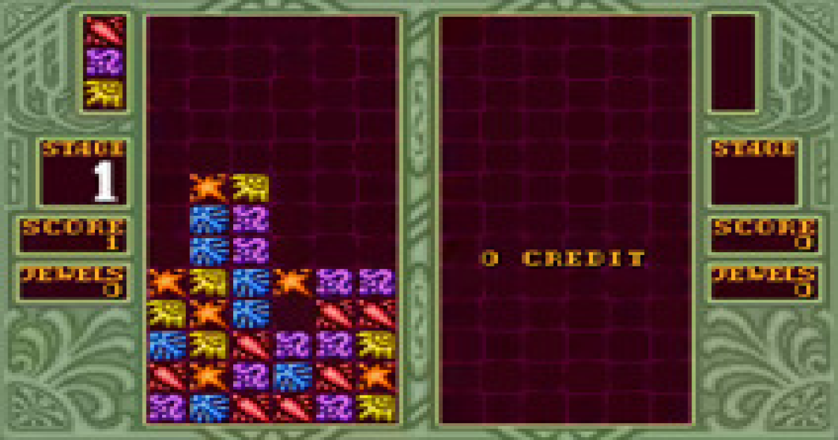 Columns II - The Voyage Through Time (Japan) emulator for Arcade / Mame