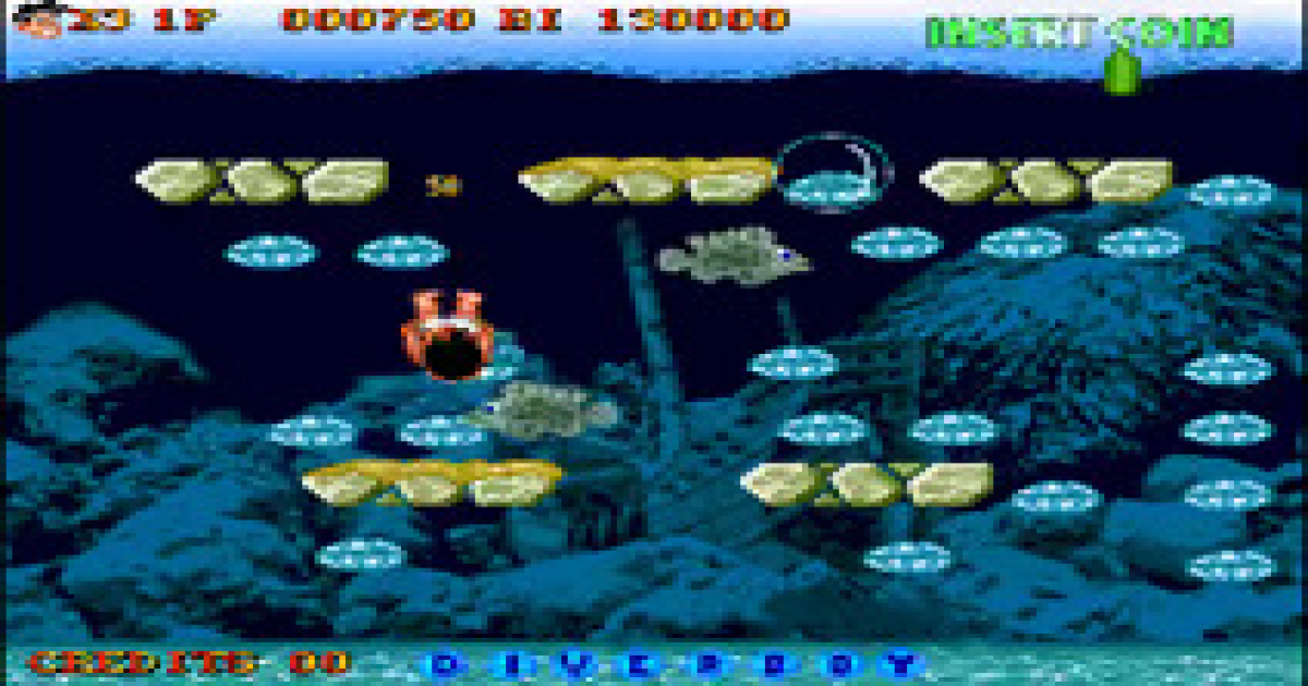 Diver Boy emulator for Arcade / Mame