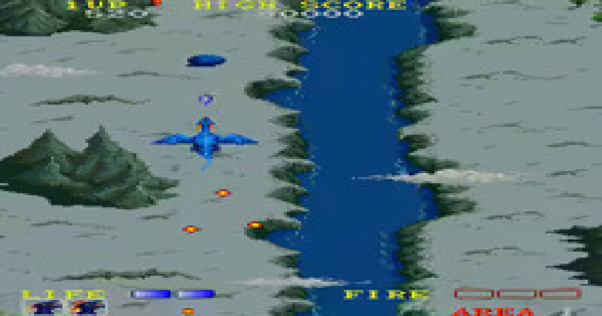 Dragon Spirit (new version) emulator for Arcade / Mame