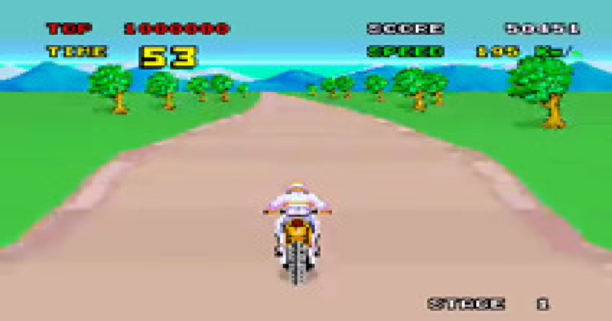 Enduro Racer emulator for Arcade / Mame