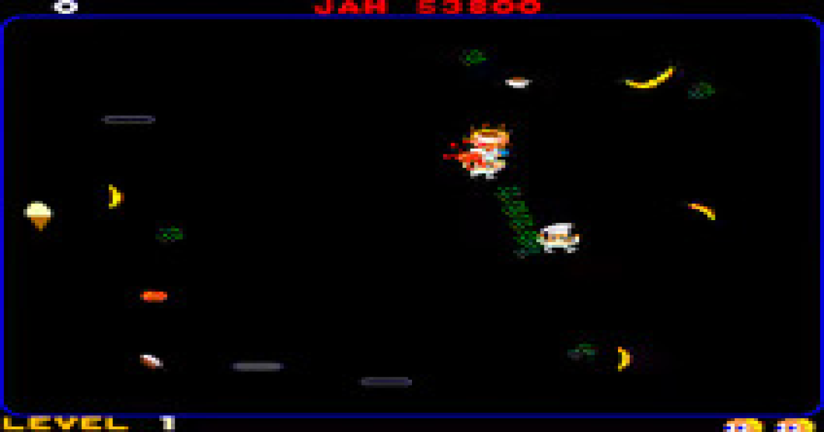 Food Fight (rev 3) emulator for Arcade / Mame