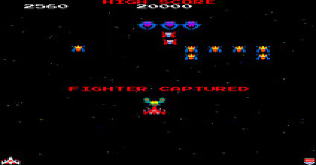 Galaga (Namco rev. B) emulator for Arcade / Mame