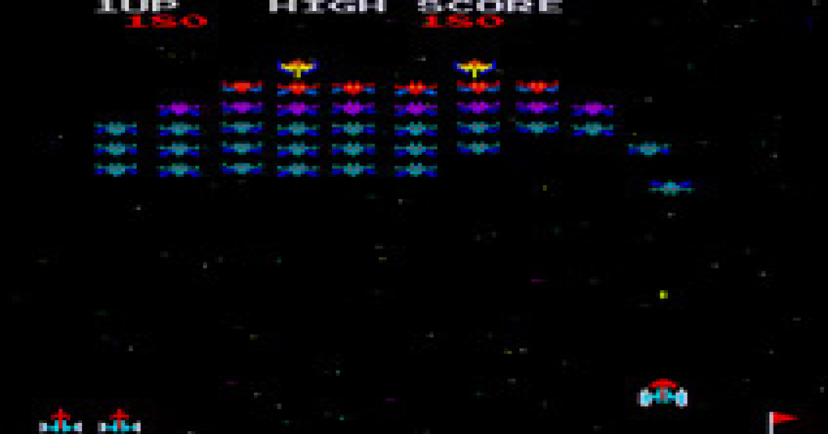 Galaxian (Namco set 1) emulator for Arcade / Mame