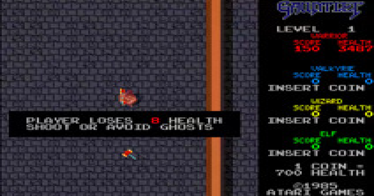 Gauntlet (rev 14) emulator for Arcade / Mame