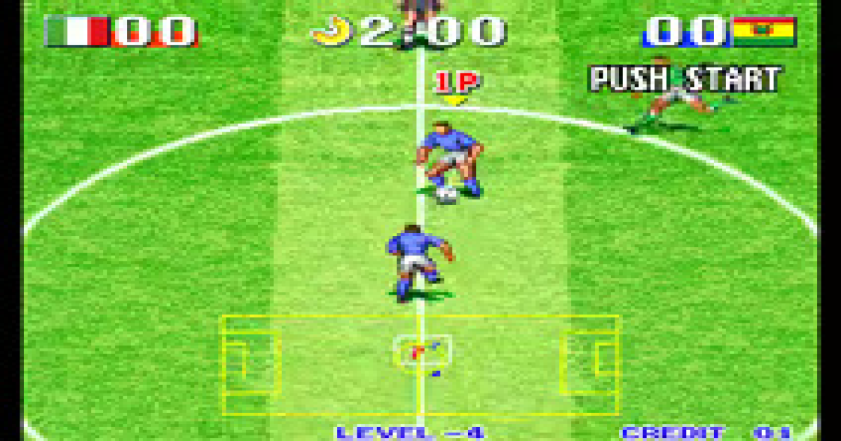 Goal! Goal! Goal! emulator for Arcade / Mame