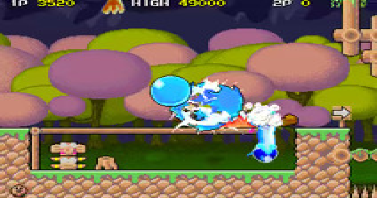 Liquid Kids (World) emulator for Arcade / Mame