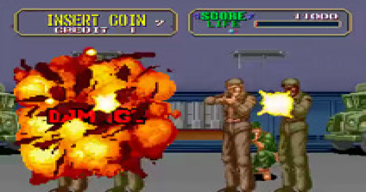 Line of Fire emulator for Arcade / Mame