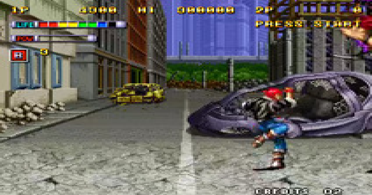 Mutation Nation emulator for Arcade / Mame