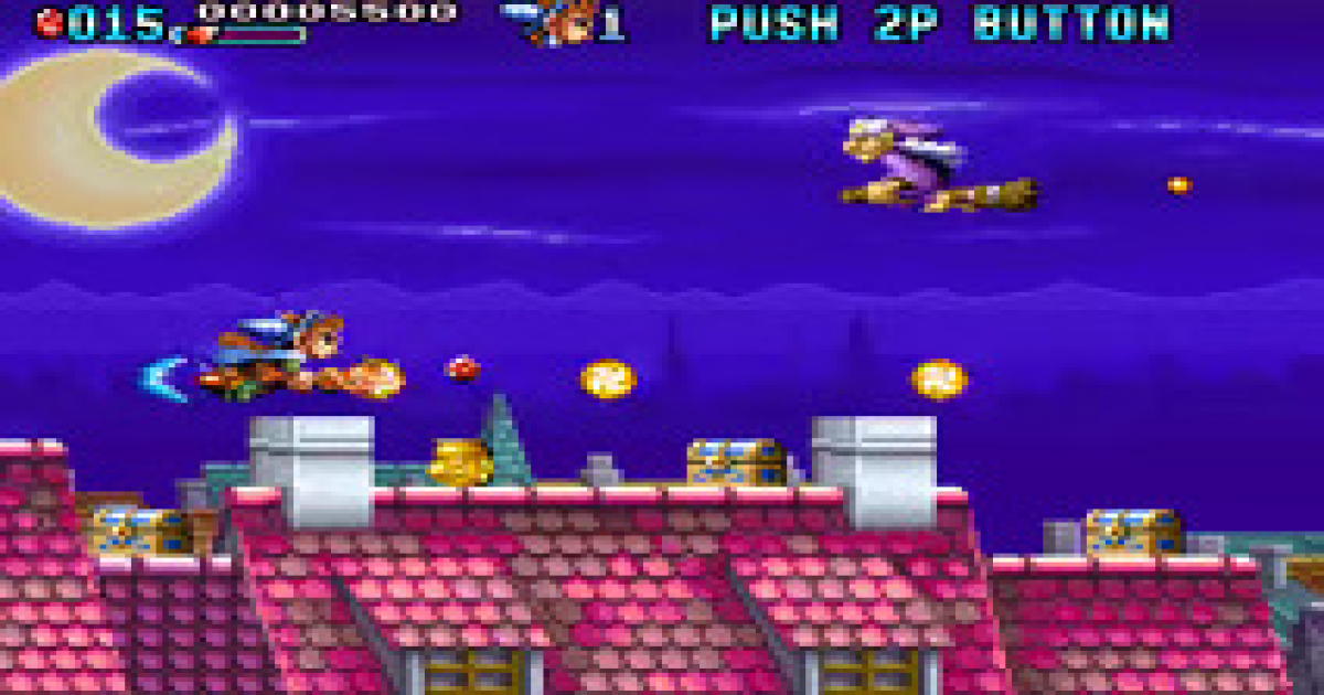 Mystic Riders (World) emulator for Arcade / Mame