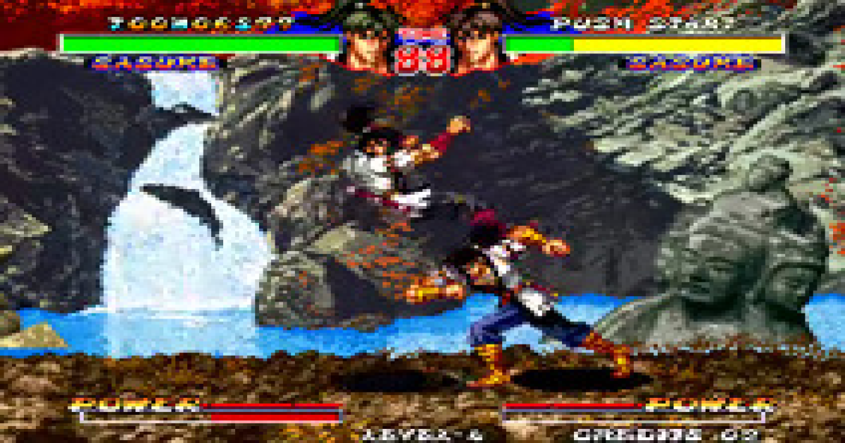 Ninja Master's - Haoh-ninpo-cho emulator for Arcade / Mame