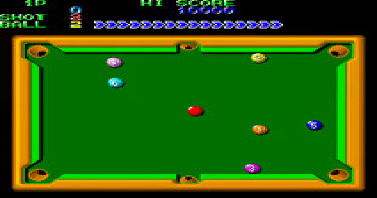 Perfect Billiard emulator for Arcade / Mame