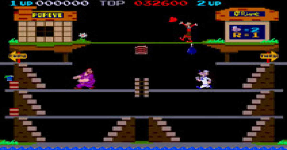 Popeye (revision D) emulator for Arcade / Mame
