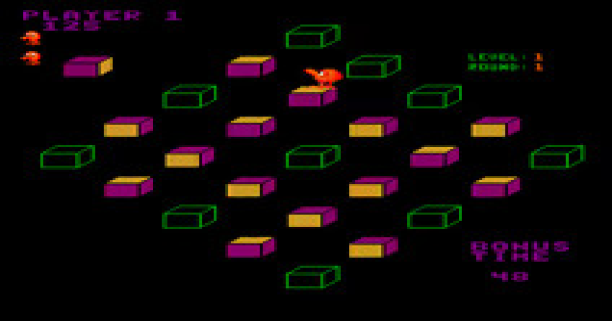 Q*bert's Qubes emulator for Arcade / Mame