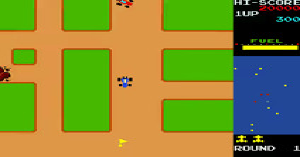 Rally X emulator for Arcade / Mame