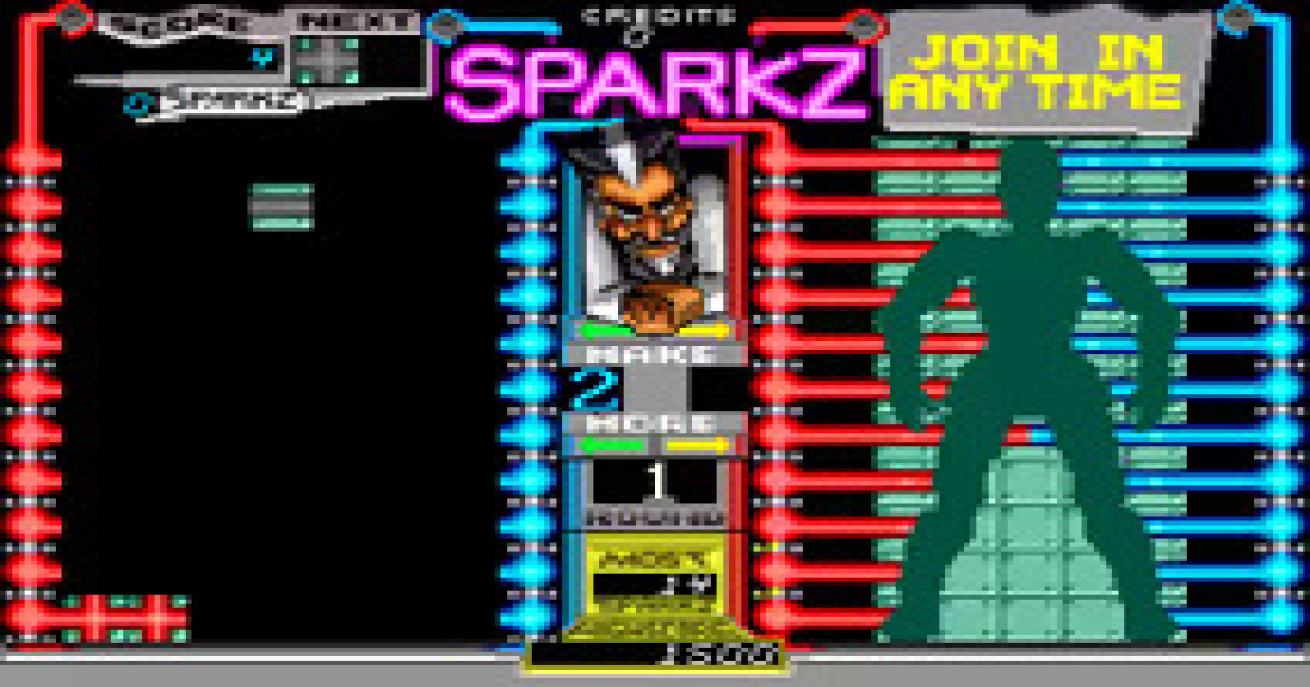 Sparkz (prototype) emulator for Arcade / Mame
