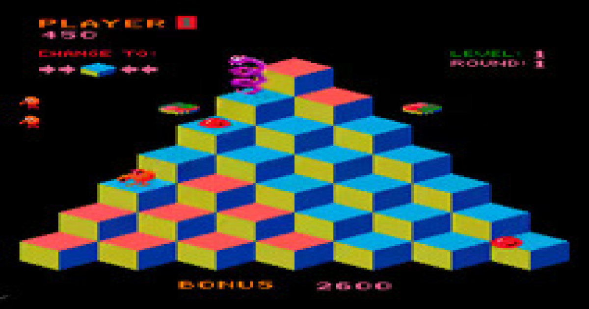 Faster, Harder, More Challenging Q*bert (prototype) emulator for Arcade ...