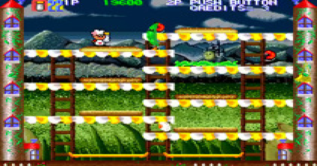 Super Burger Time (World) emulator for Arcade / Mame