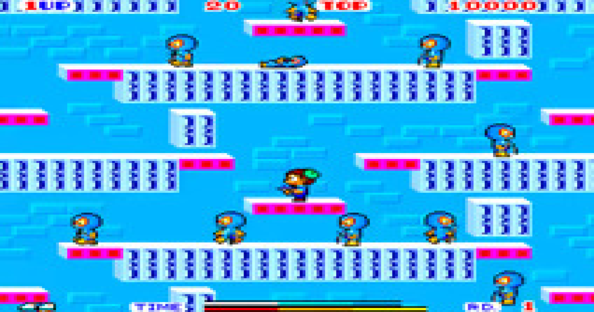 TeddyBoy Blues (New Ver.) emulator for Arcade / Mame