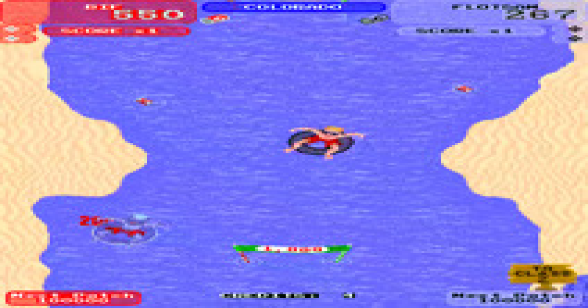 Toobin' (rev 3) emulator for Arcade / Mame