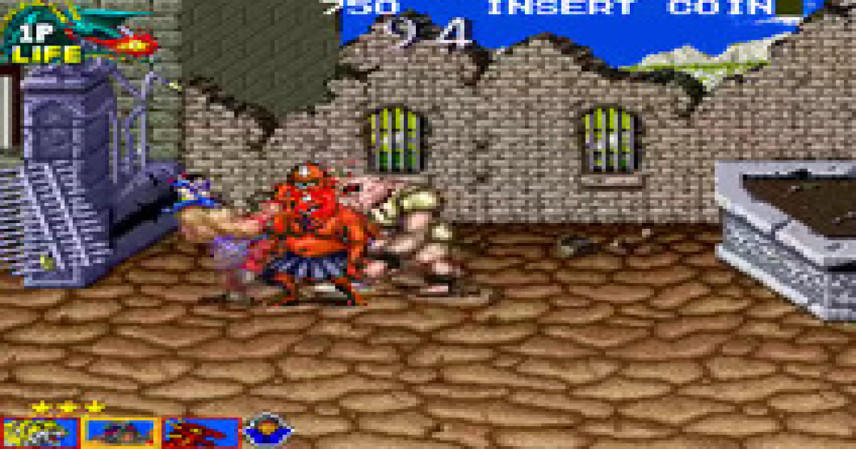 Wild Fang - Tecmo Knight emulator for Arcade / Mame