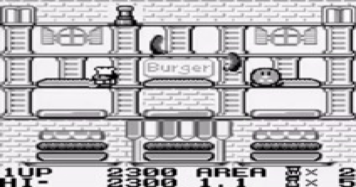 BurgerTime Deluxe emulator for GameBoy