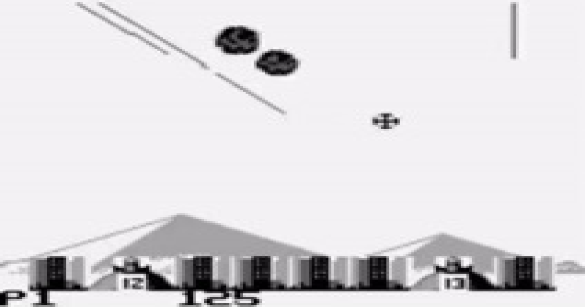 Missile Command emulator for GameBoy