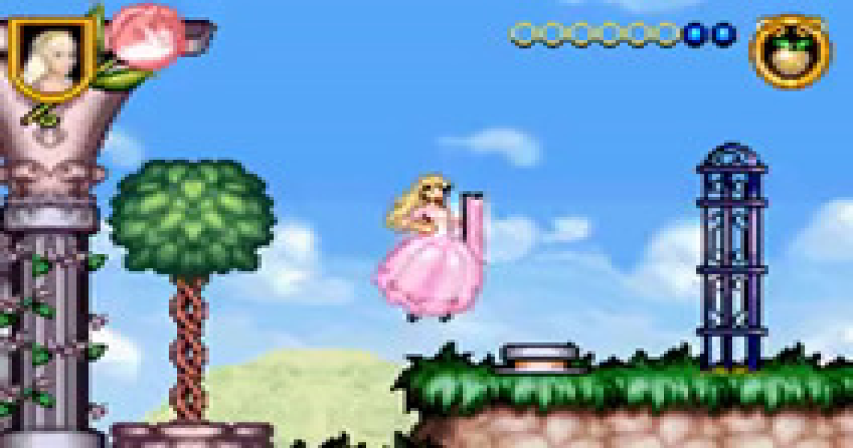 Barbie - The Princess and the Pauper (U) emulator for GameBoy Advance