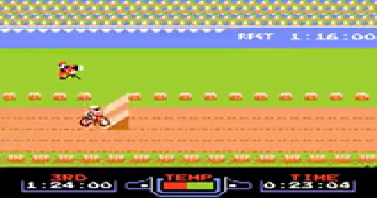 Classic NES Series - Excitebike (U) emulator for GameBoy Advance
