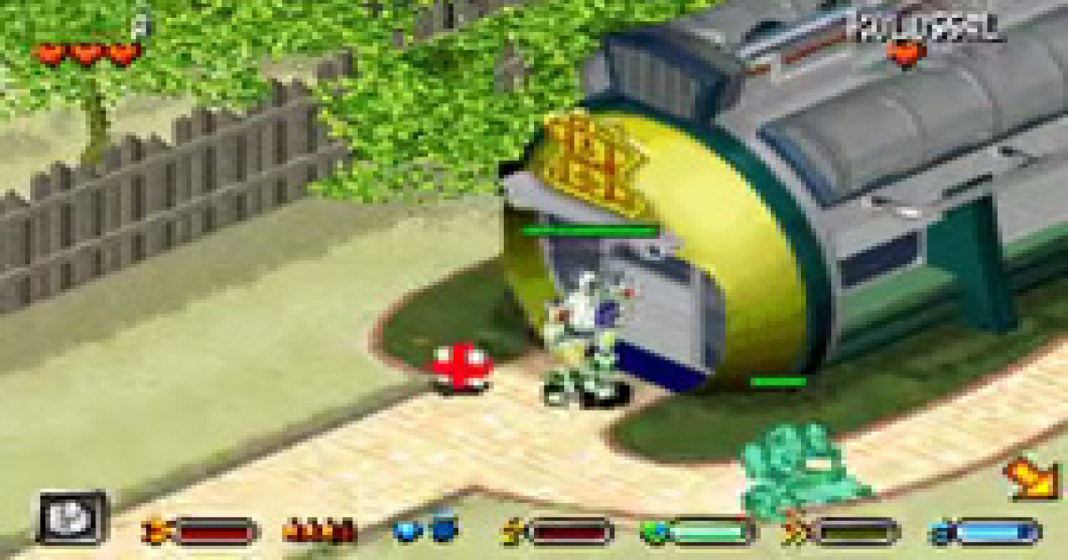 Cubix - Robots for Everyone - Clash 'n Bash (U) emulator for GameBoy ...