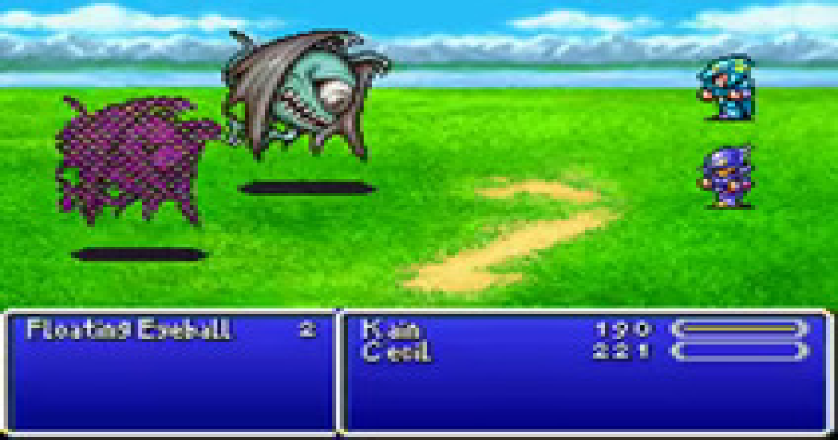 Final Fantasy IV Advance (U) emulator for GameBoy Advance