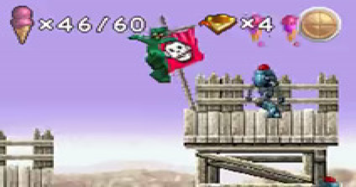 Gumby vs. the Astrobots (U) emulator for GameBoy Advance