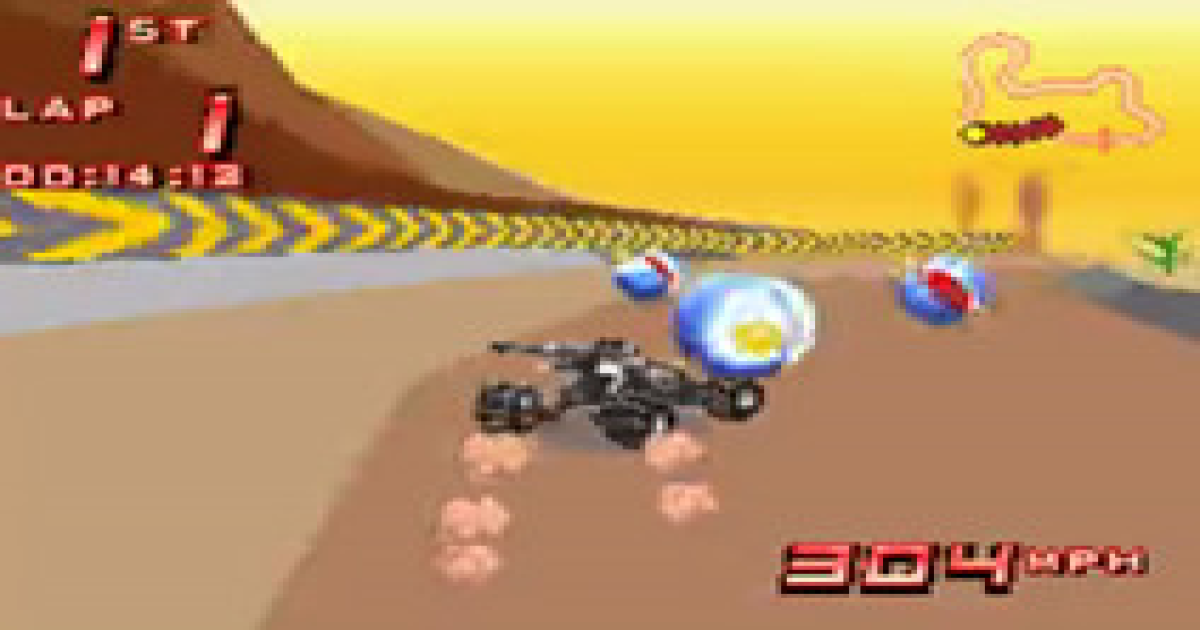 LEGO Drome Racers (U) emulator for GameBoy Advance